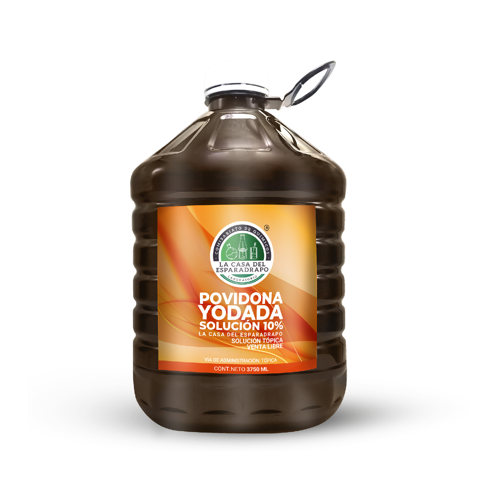 POVIDONA-YODADA-SOLUCION-10% GALON – La Casa del Esparadrapo