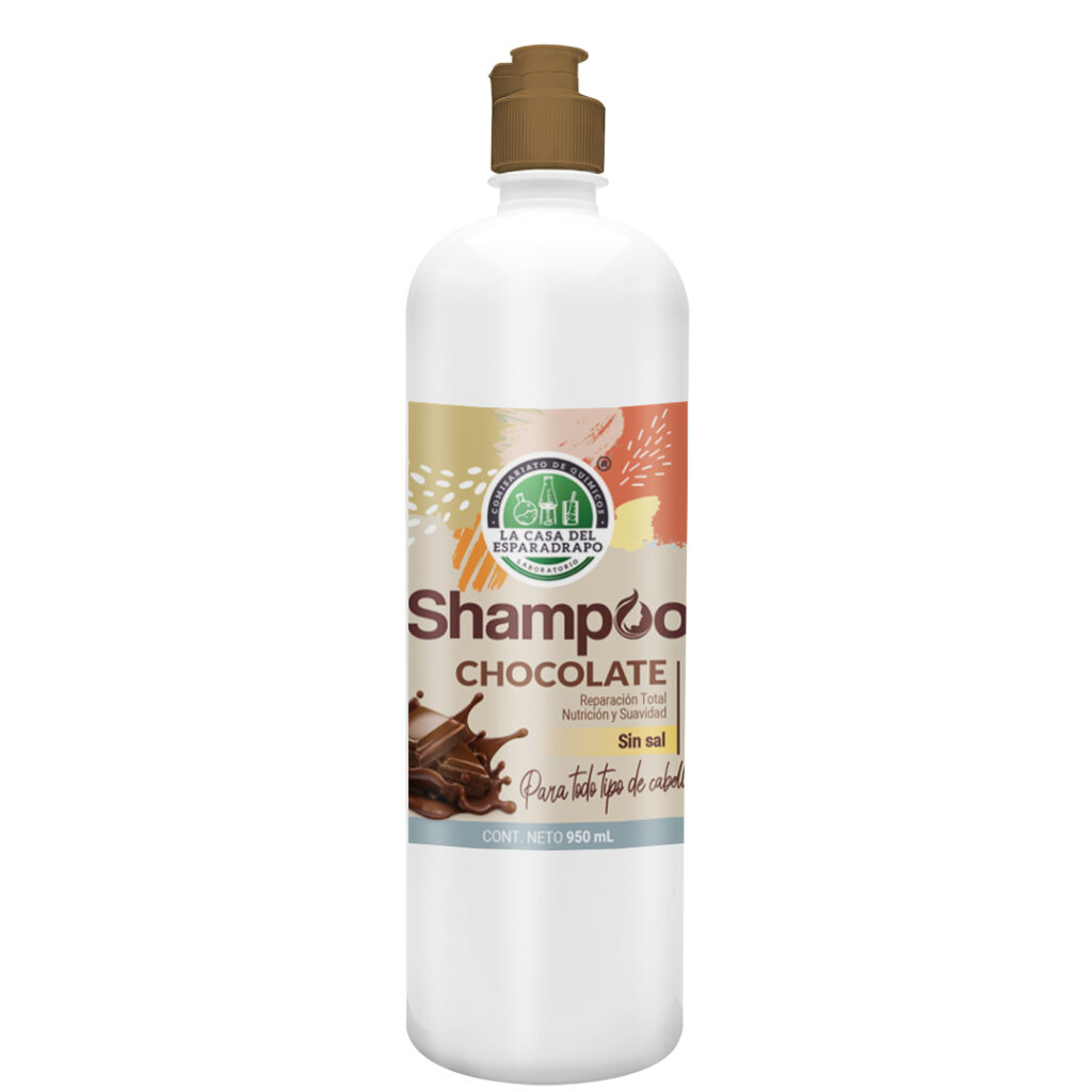 SHAMPOO SIN SAL CHOCOLATE 950 mL – La Casa del Esparadrapo